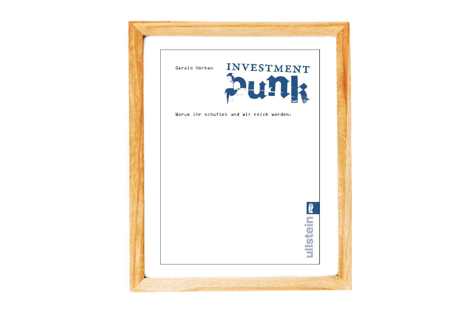 Buchvorstellung – Investment Punk von Gerald Hörhan